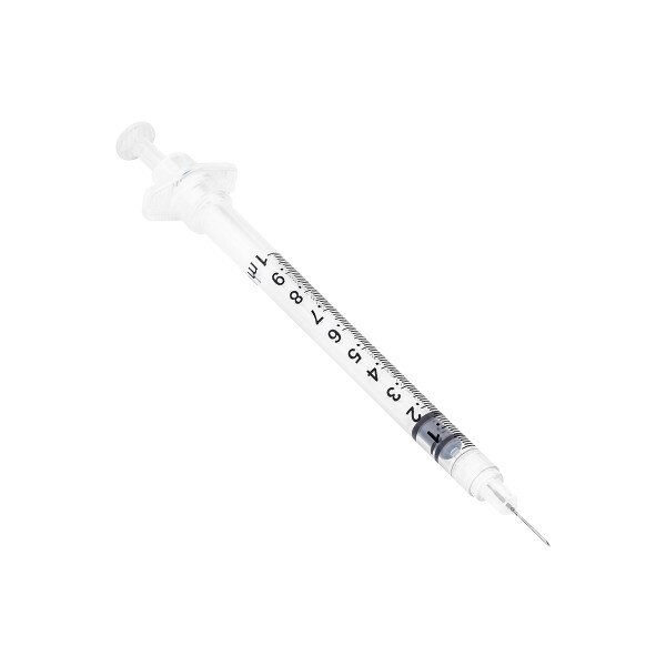 SOL-CARE 1mL Safety Syringe Allergy Tray 27G x 1/2'' | Azer Scientific