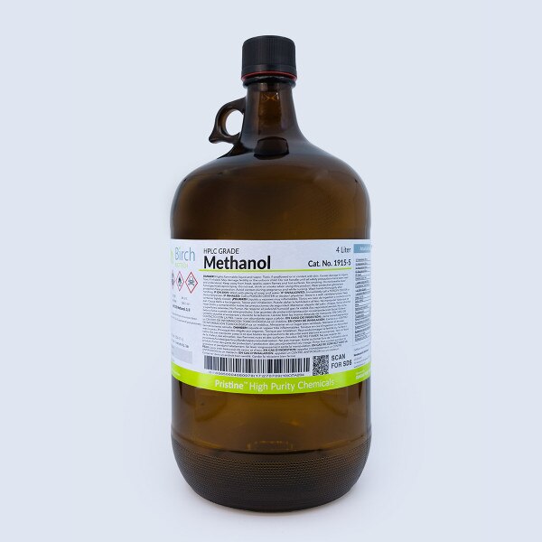 Pristine® Methanol, HPLC Grade | Azer Scientific
