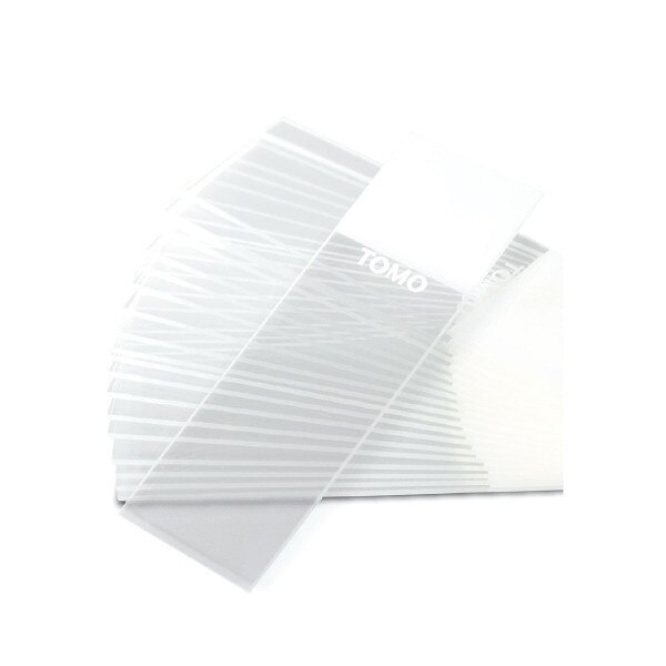 Microscope Slide, TOMO charged, clipped corner | Azer Scientific