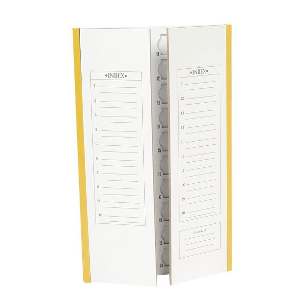 Cardboard Slide Folder | Azer Scientific