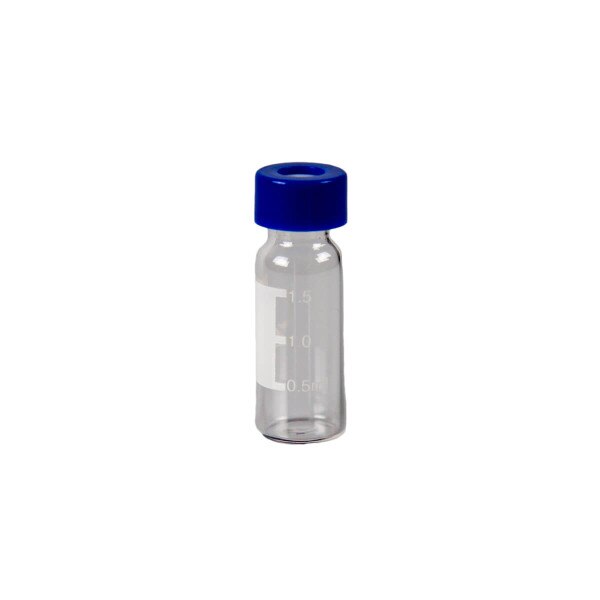 2 mL, Clear glass screw top autosampler vials | Azer Scientific