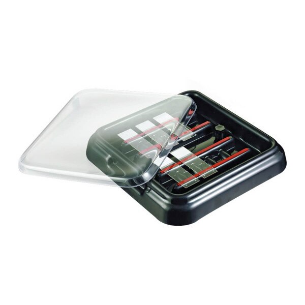 10 Slide Staining Tray System, Clear Lid | Azer Scientific
