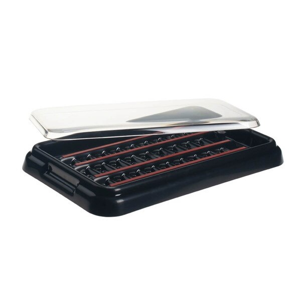 20 Slide Staining Tray System, Clear Lid | Azer Scientific