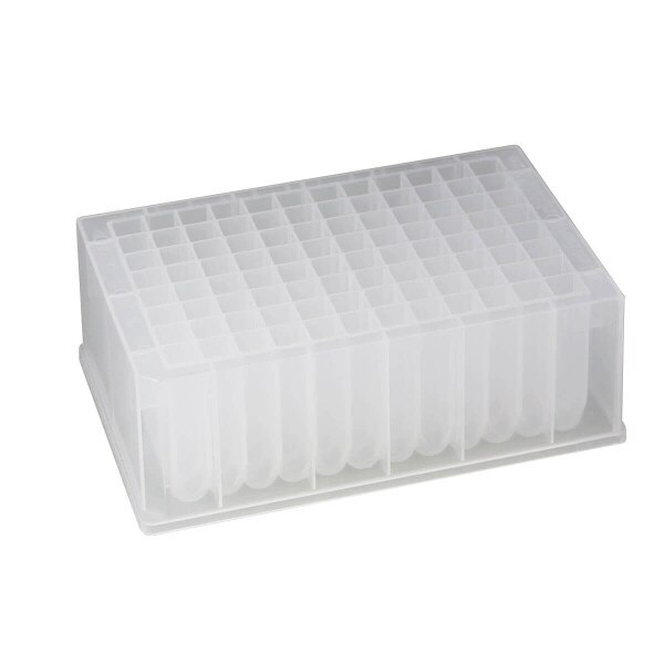 96-Well Deep Plate, PP, U-Bottom, Non-Sterile, 2mL | Azer Scientific