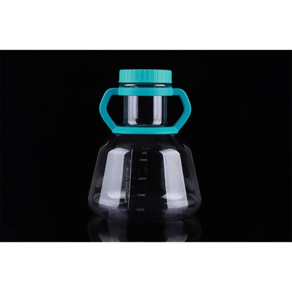 5 Liter PC Erlenmeyer Flasks, Vent Filter Cap, Sterile | Azer Scientific