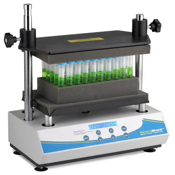 Multi-Tube Vortexer, Includes 50 x 12mm Tube Rack, 115V | Azer Scientific