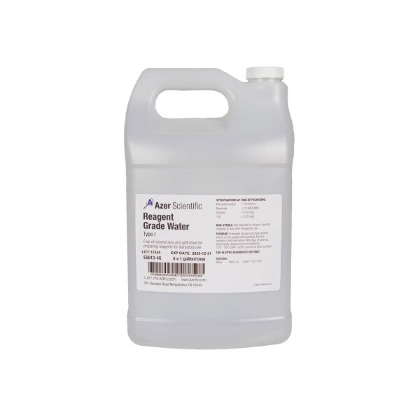 Reagent Grade Water | Azer Scientific