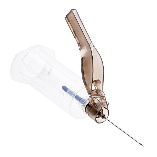 Safety Multi-Sample Needle w/ Pre-att Holder 22G | Azer Scientific
