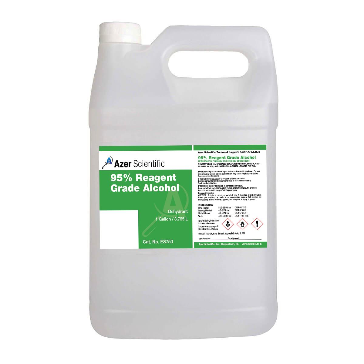 95% Reagent Grade Alcohol | Azer Scientific