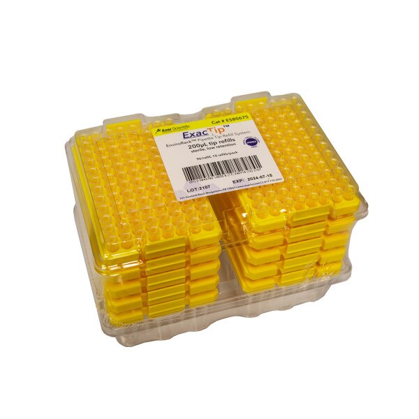ExacTip Pipette Tips, 200uL, Refills | Azer Scientific