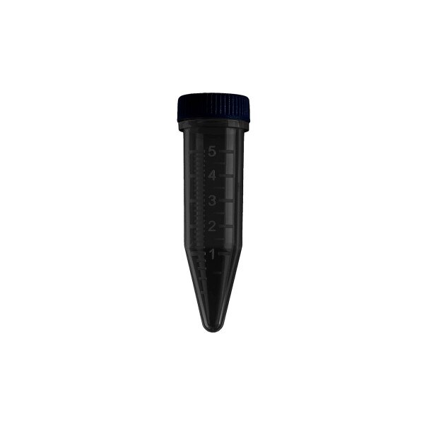 5mL Screw Top Tube, black, racked, sterile | Azer Scientific
