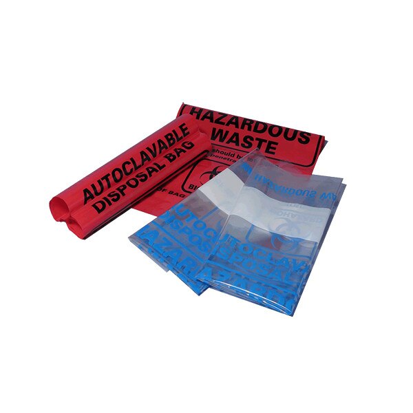 Clear Biohazard Bag, 12.2" x 26" | Azer Scientific
